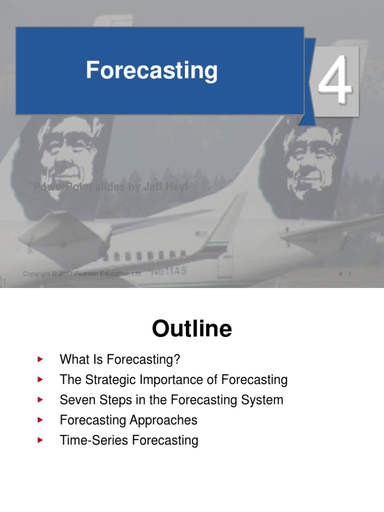 Forecasting: Powerpoint Slides by Jeff Heyl | PDF | Linear Trend Estimation | Forecasting