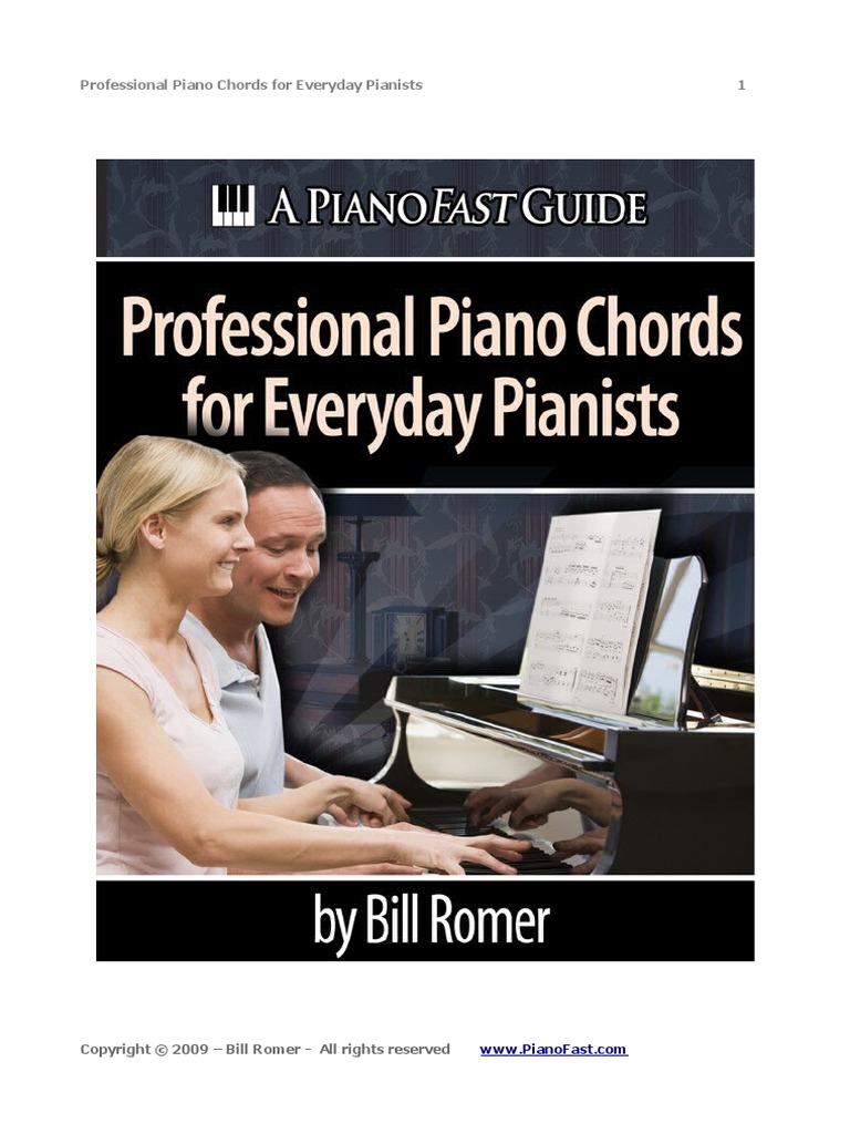 Professional Piano Chords For Everyday Pianists 1 | PDF | Chord (Music ...