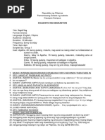 RADIO DRAMA SCRIPT Bisaya | PDF