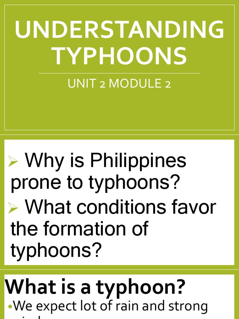 Understanding Typhoon | PDF | Tropical Cyclones | Natural Events