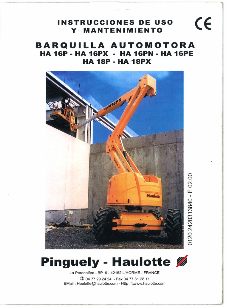 MANUAL Ha 16p PX PN Pe Ha18 P PX | PDF