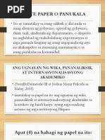 SURVEY QUESTIONNAIRE Tagalog Pure | PDF