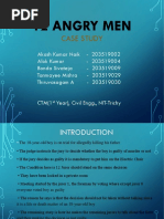 12 Angry Men Character Analysis Chart | PDF