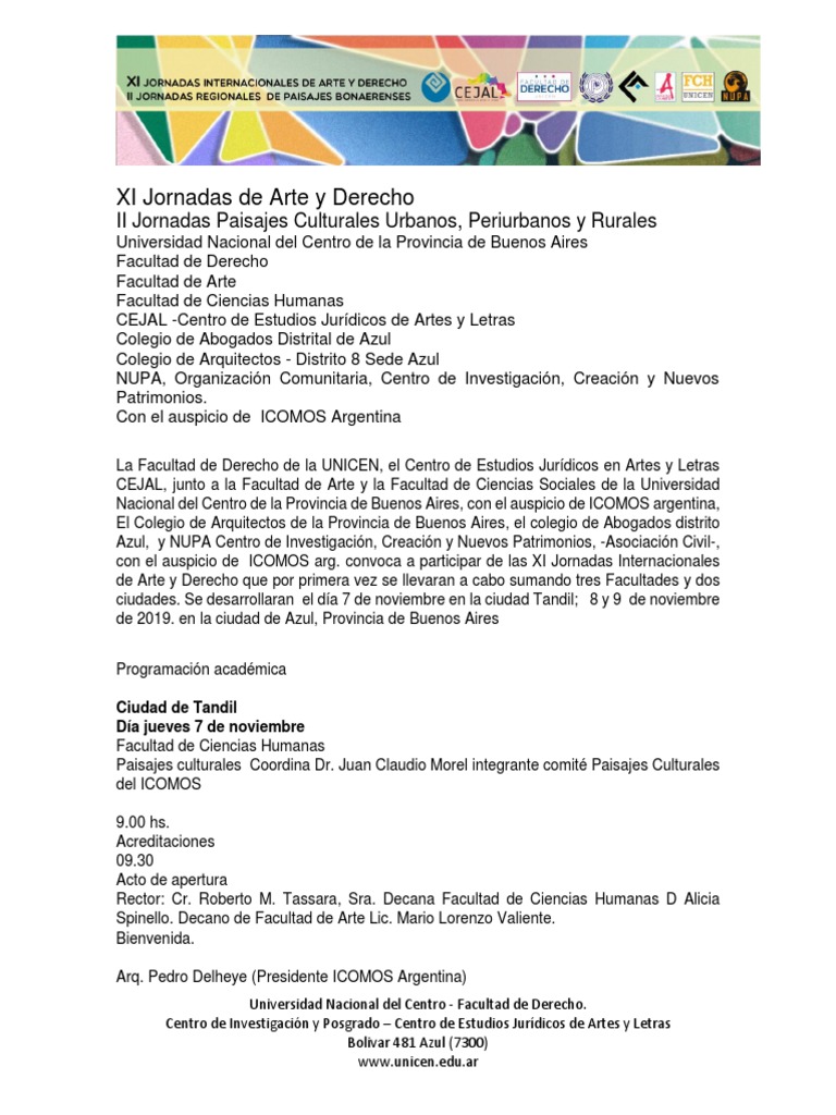 Programa Jornadas | PDF | Cuba | Universidad