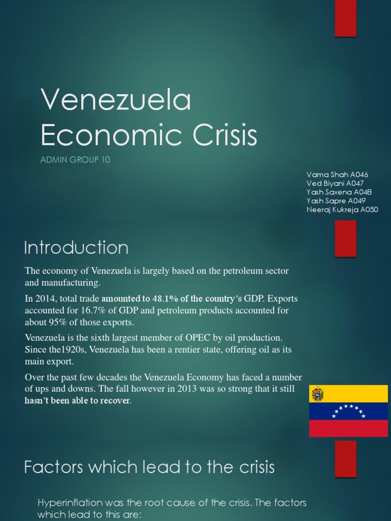 Venezuela Economic Crisis | PDF | Petroleum | Venezuela