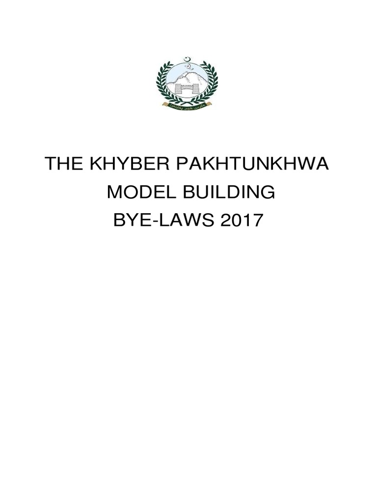 The KP Model Building Bye Laws 2017 | PDF | Septic Tank | Basement