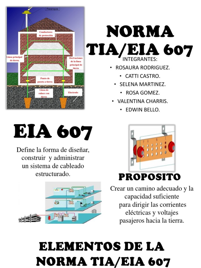 Norma Tia 607 | PDF | Electrónica | Fuerza