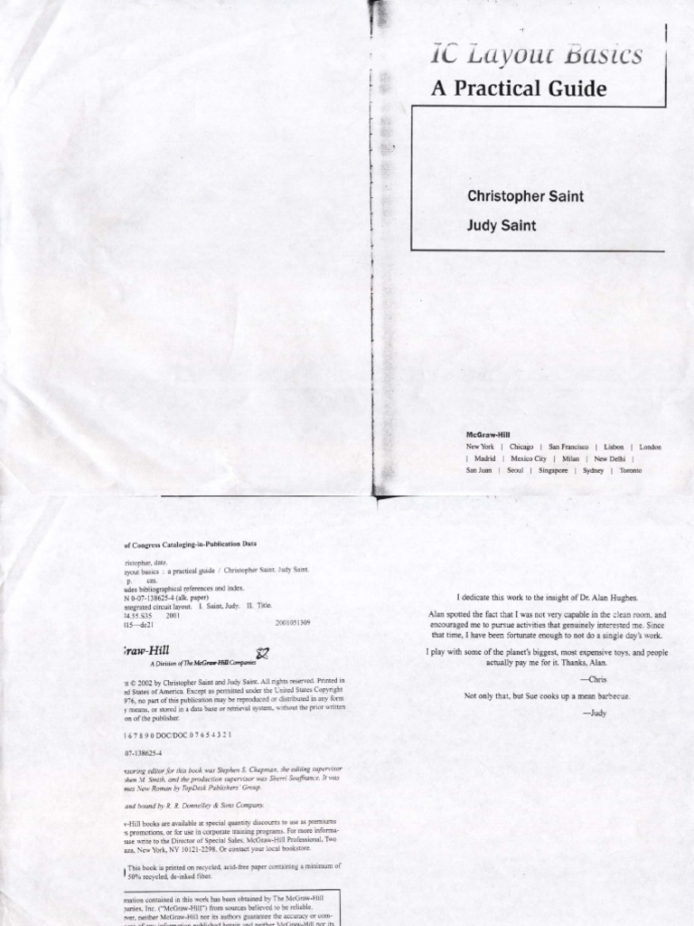 Pub - Ic Layout Basics A Practical Guide PDF | PDF