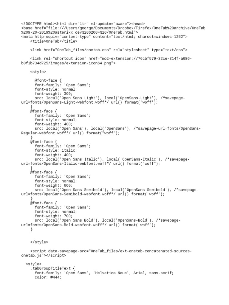 OneTab Archive: 6240 Tabs Saved | PDF | Computers
