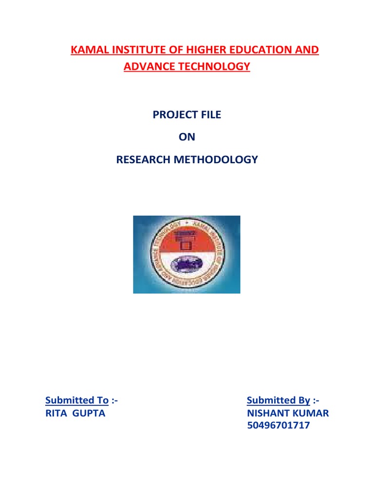 Kamal Institute of Higher Education and Advance Technology: Project ...