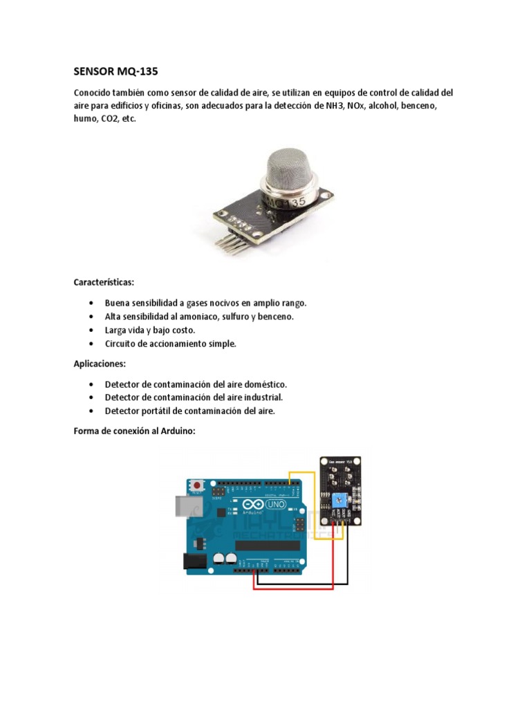 Sensor MQ y Arduino | PDF | Microcontrolador | USB