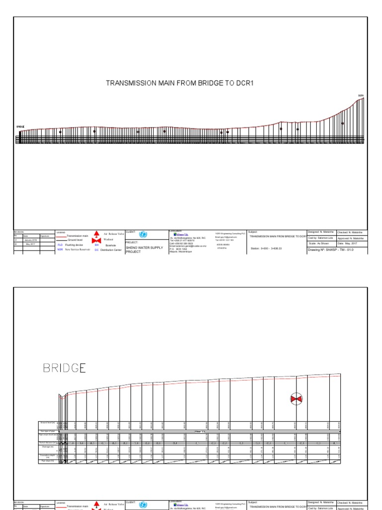Transmission Main From Bridge To DCR1 (Sheno) | PDF | Computing And ...