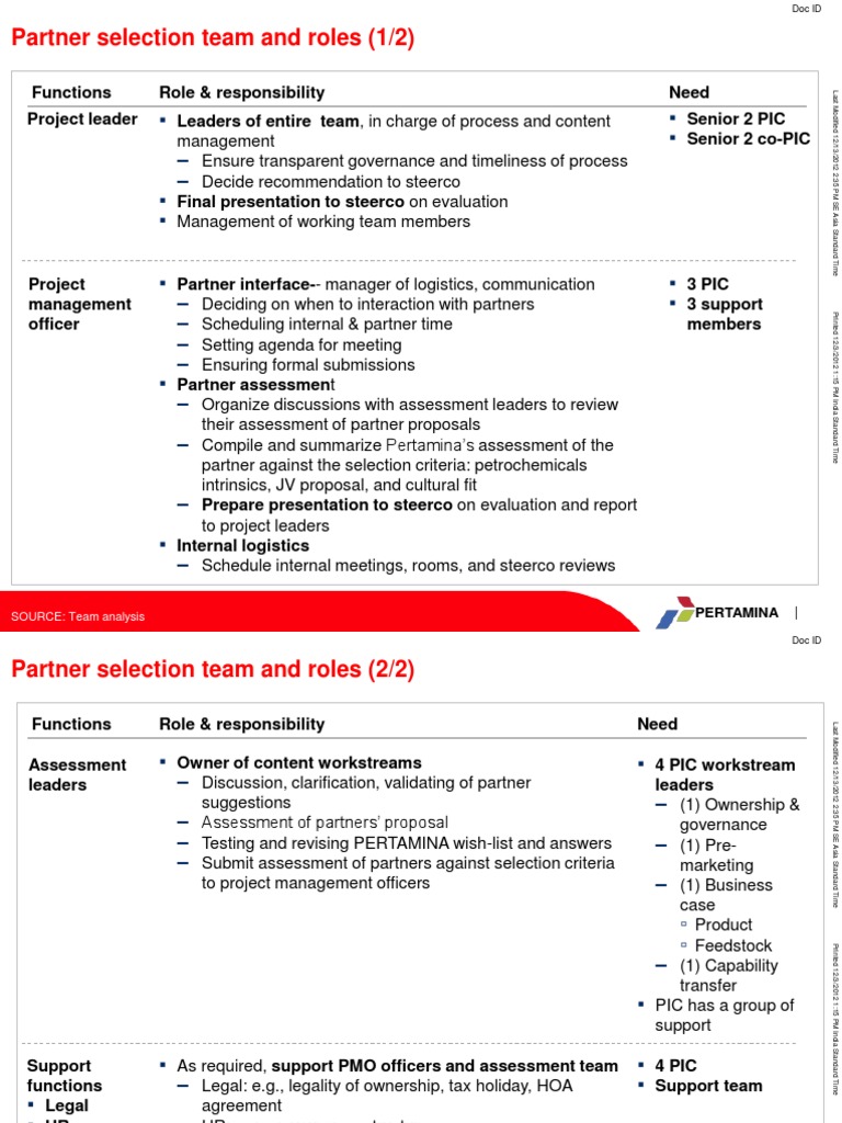 Team Structure | PDF | Project Management | Business