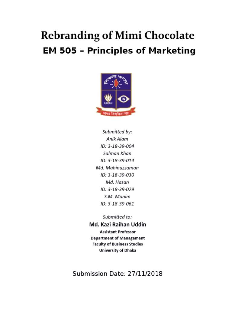 Report MIMI | PDF | Target Audience | Brand