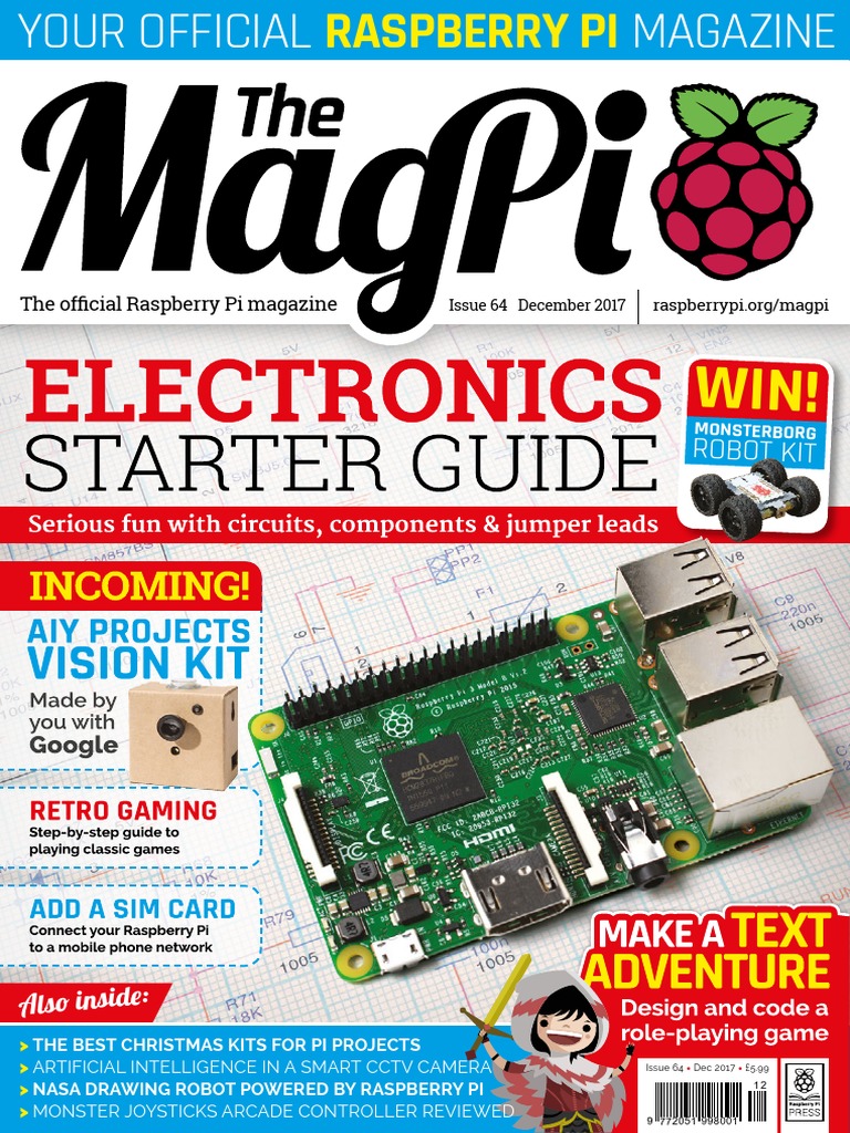 The MagPi - The Official Raspberry Pi Magazine - Electronics Starter ...