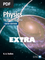 Ib Physics Data Booklet 2025 | PDF | Electronvolt | Area