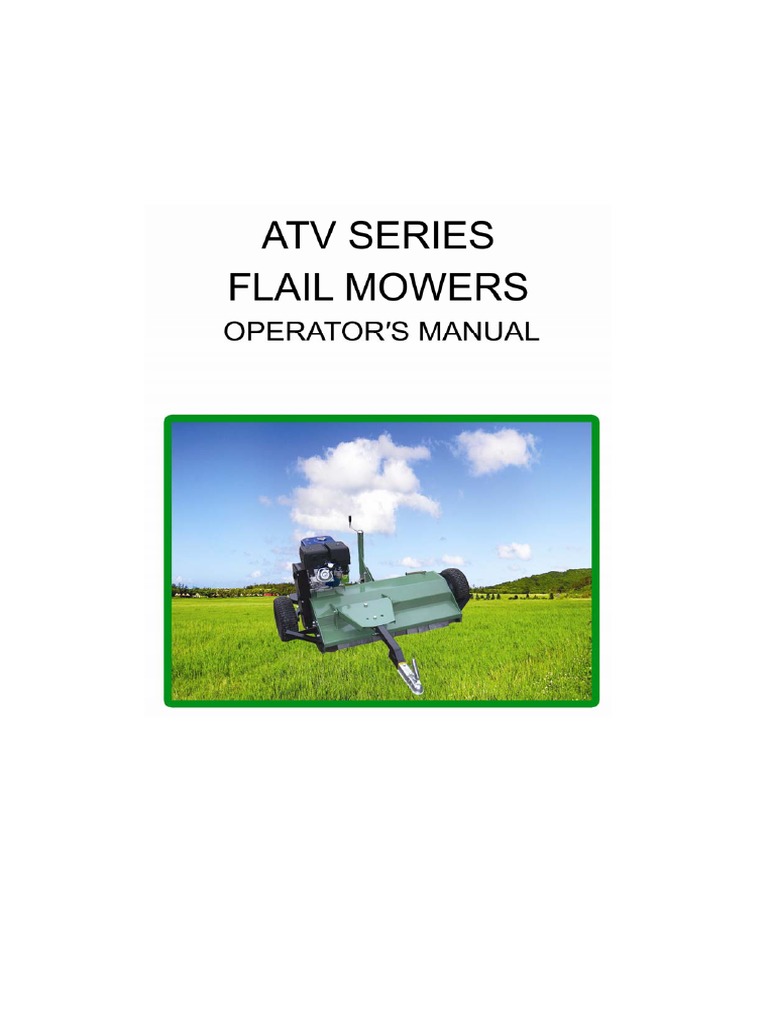 Atv | PDF | Mower | Trailer (Vehicle)