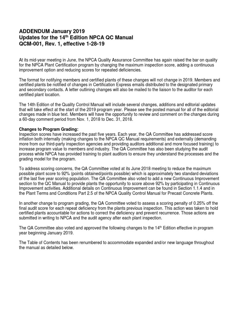 NPCA Updates Plant Certification Program Grading and Manual | PDF ...