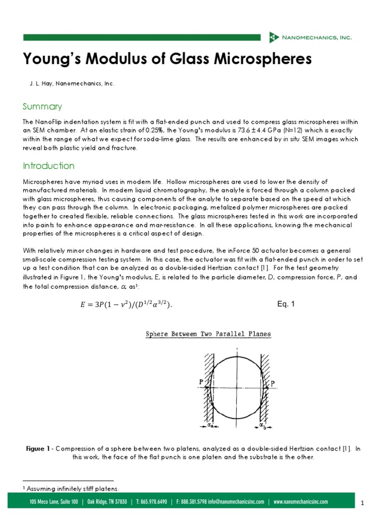 Continuum Mechanics Modeling of Material Behavior | Download Free PDF | Young's Modulus ...