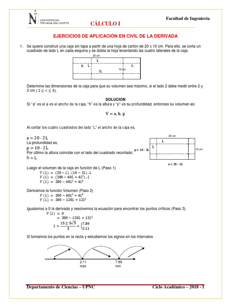 Ejercicios de Aplicación de La Derivada | PDF | Derivado | Velocidad
