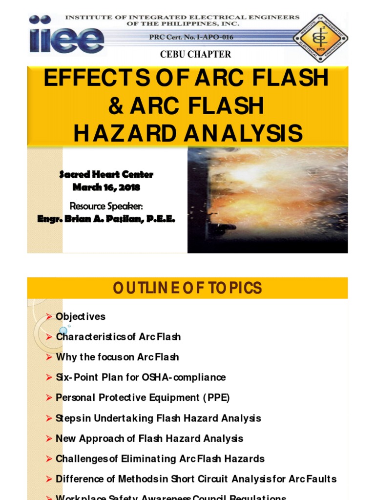 Arc Flash Hazard Analysis Guide | PDF | Electric Arc | Fuse (Electrical)