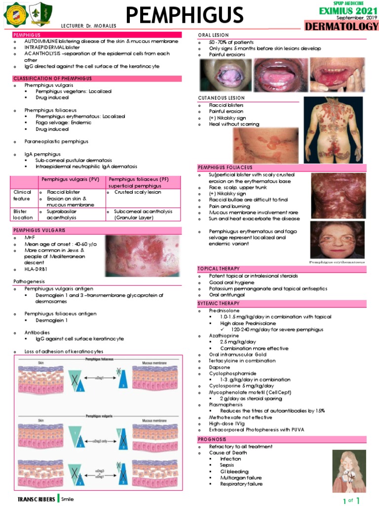 Pemphigus | PDF | Autoimmune Disease | Endocrine System