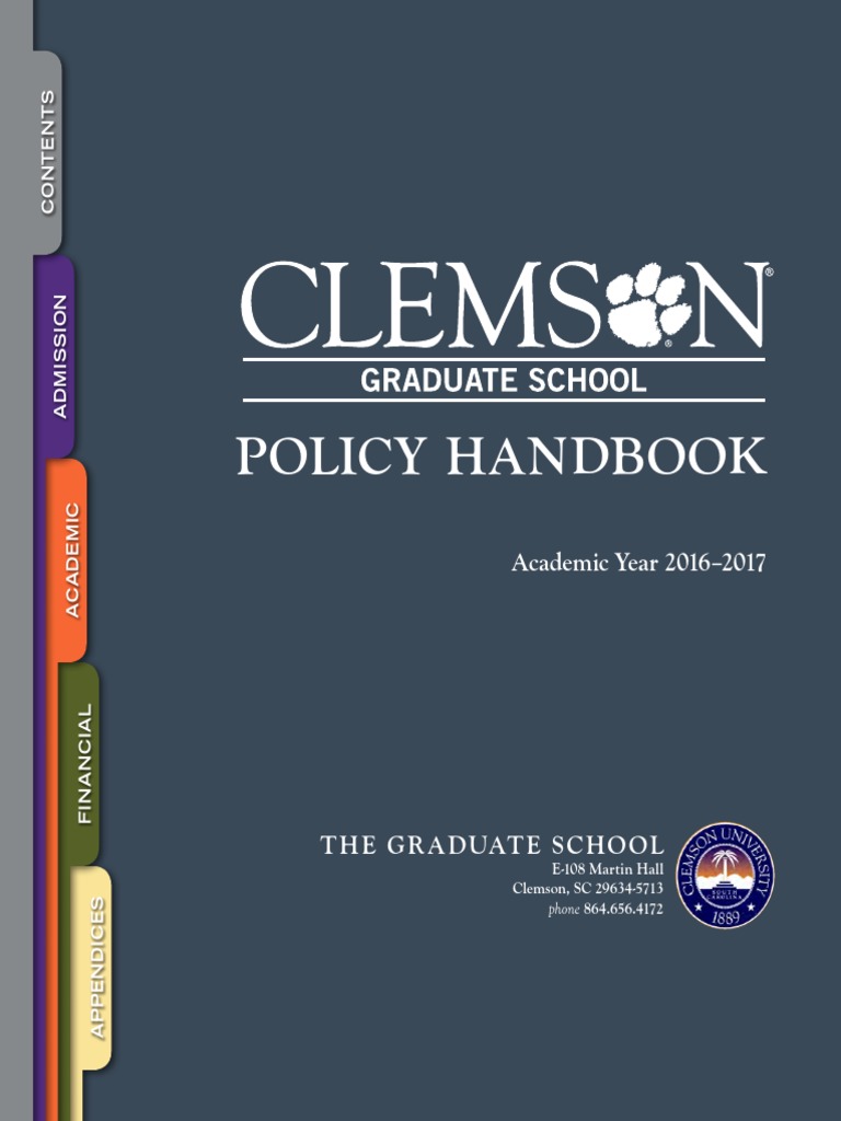 Policy Handbook | PDF | Thesis | Hyperlink