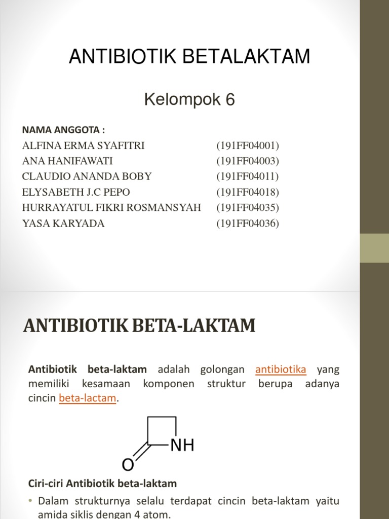 Beta Laktam | PDF