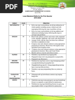 Least Learned Competencies Grade 3 | PDF