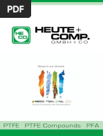 PTFE Permeability Data Analysis | PDF | Chlorine | Physical Chemistry