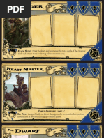 Gloomhaven Character Sheets V2.1 | PDF | Game Design | Video Games