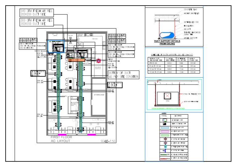 Hvac Layout - First Floor | PDF | Queensland Heritage Register ...