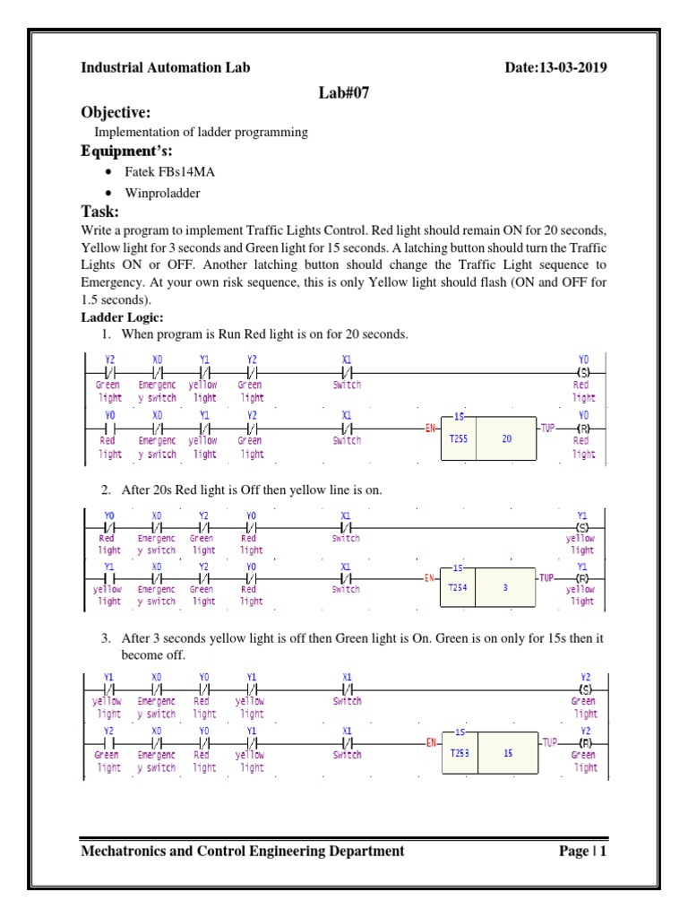 Lab 7 Industrial Automation | PDF | Business | Technology & Engineering