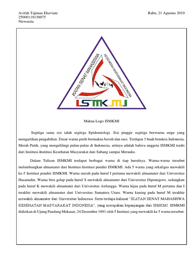 Makna dan Sejarah Logo ISMKMI | PDF