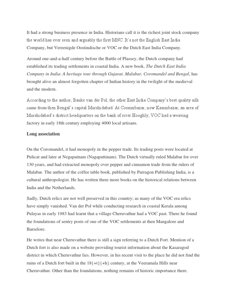 East India Co. | PDF