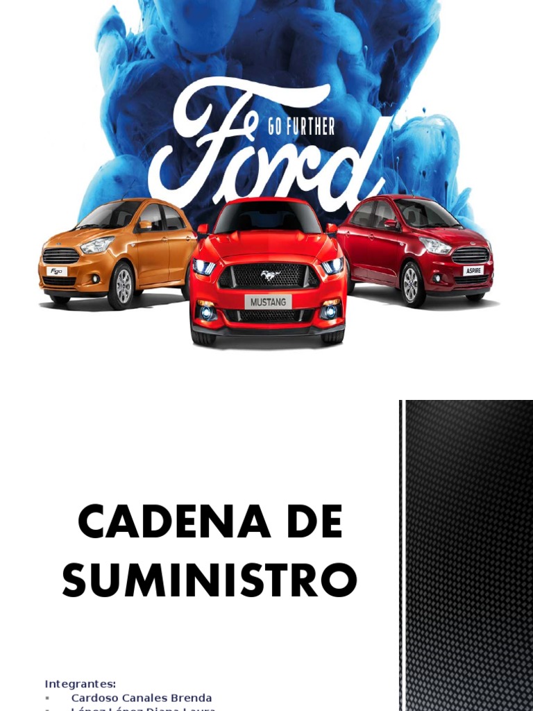 Cadena de Suministro-Ford | PDF | Compania de motores ford | Logística
