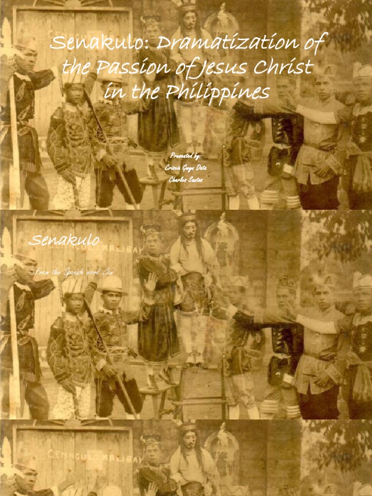 Senakulo Presentation | PDF