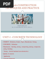 Concrete Technology | PDF | Concrete | Construction Aggregate