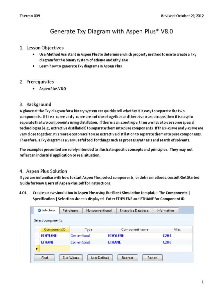 Thermo Txy Diagram | PDF | Distillation | Trademark