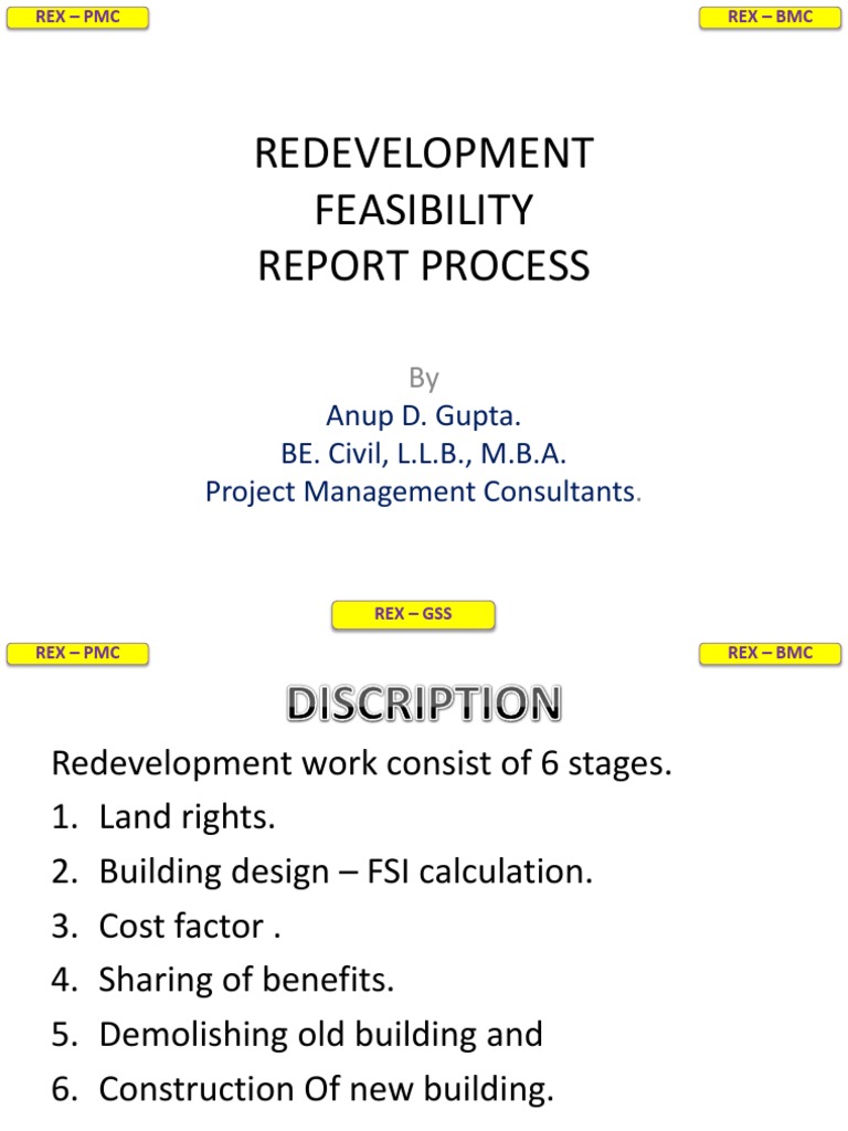Redevelopment Project Conceptualisation Process 1 | PDF | Business ...
