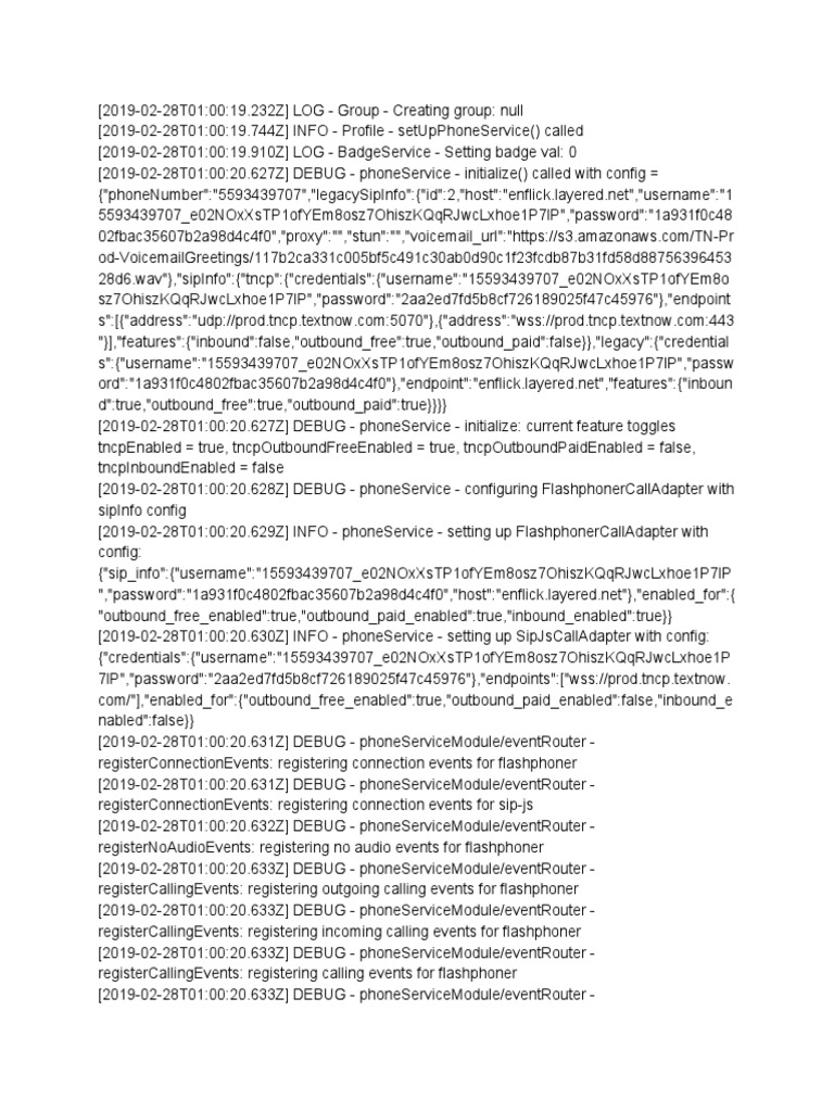 Textnow PDF | PDF | Integer | Login