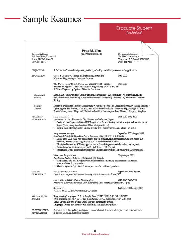 Resume Writing | PDF