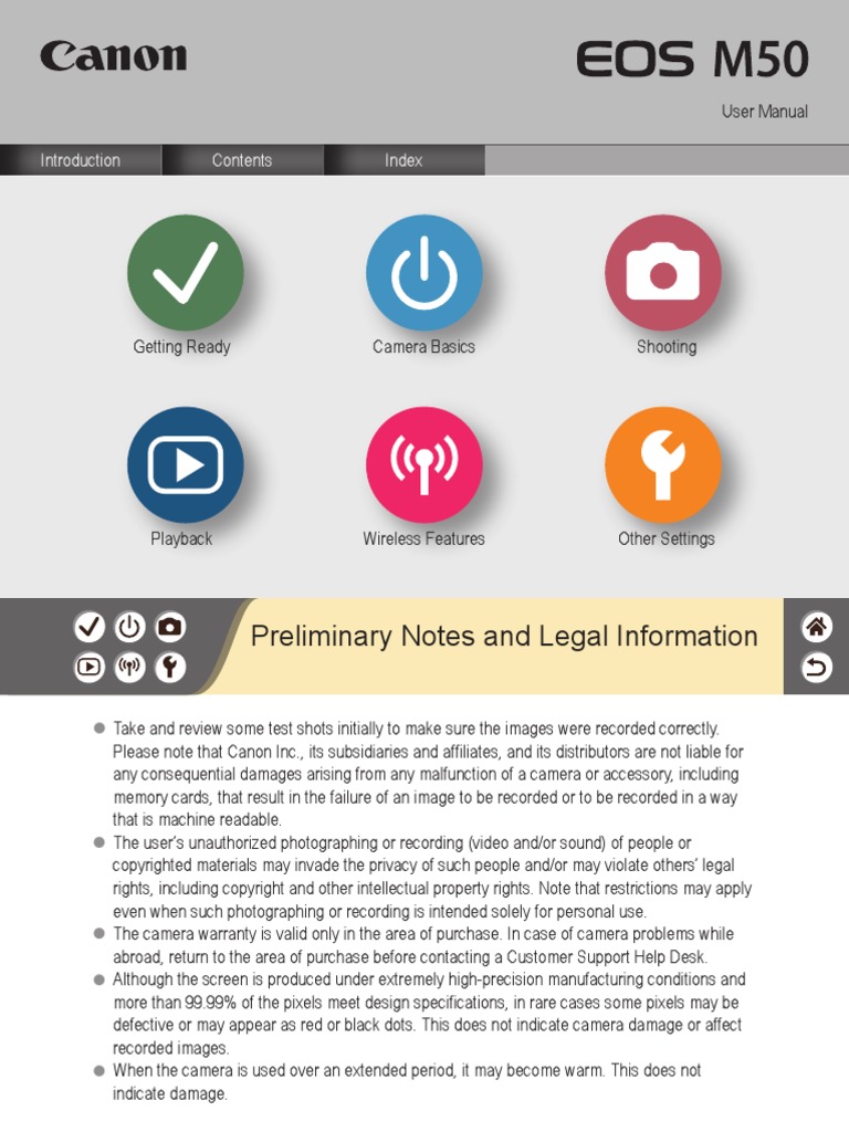 User Manual: Index Index | PDF | Camera Lens | Image Stabilization
