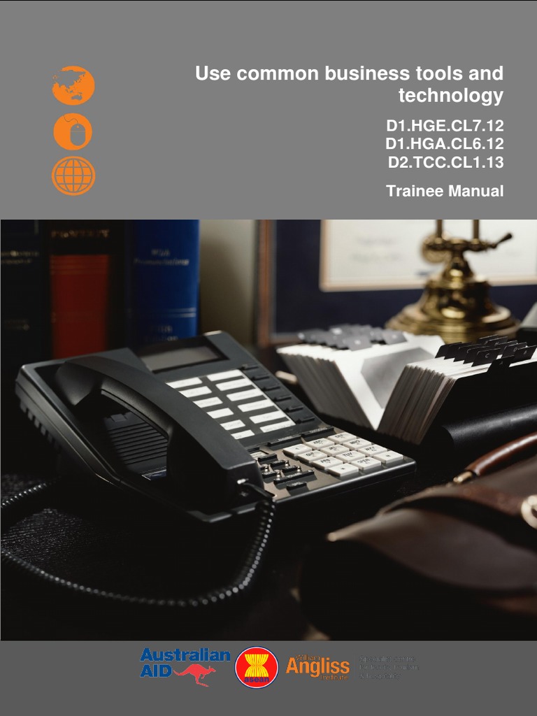 Common Business Tools | PDF | Barcode | Competence (Human Resources)