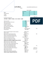 Sizing For Vaporiser/Flash Vessel: Inputs | PDF | Science & Mathematics