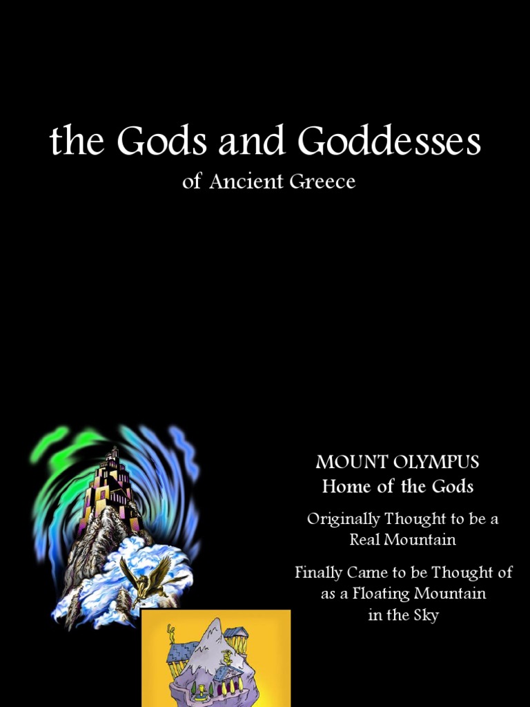 The Gods and Goddesses: of Ancient Greece | PDF