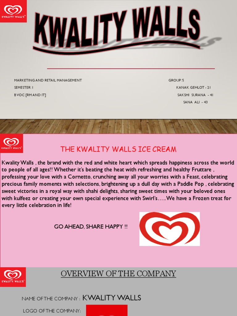 Kwality Walls | PDF | Ice Cream | Brand