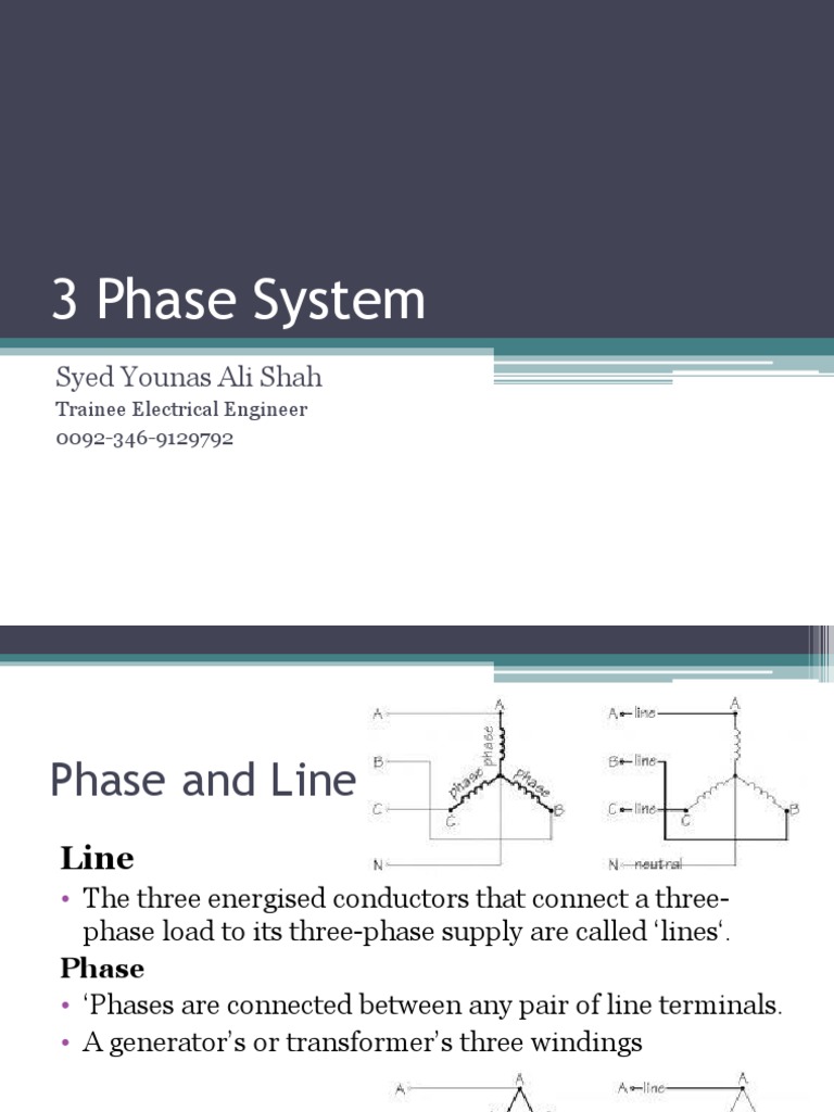 Understanding 3-Phase Electrical Systems | PDF
