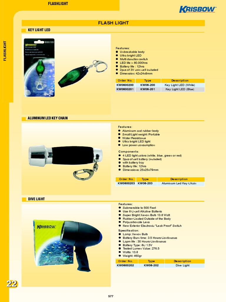 Flash Light | PDF | Flashlight | Lighting