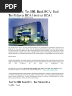 Soal Tes Smart Gma Numerical Bca | PDF | Karier & Perkembangan | Game ...